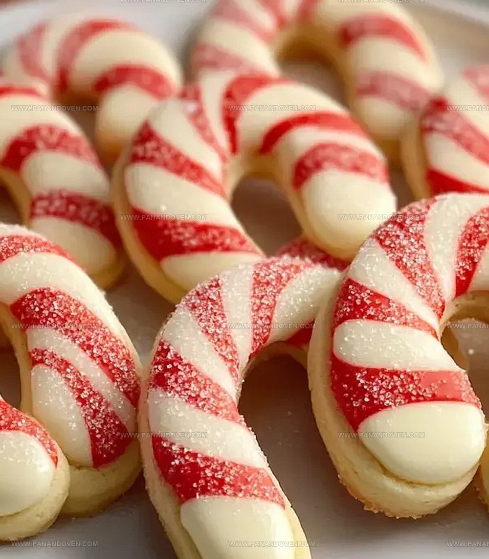 Try This Jolly Candy Cane Cookies Recipe This Holiday Season - Pan And Oven