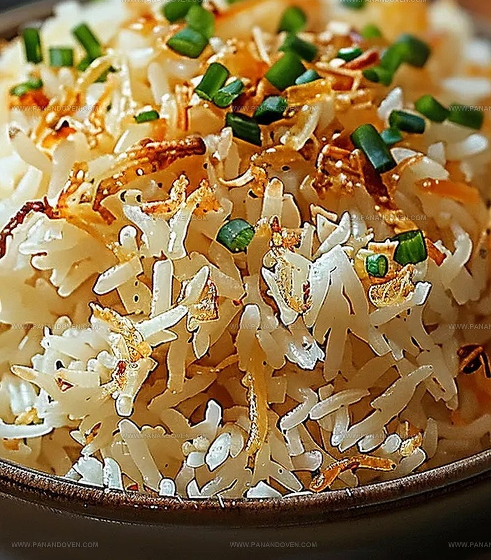 Easy Golden Onion Butter Jasmine Rice Recipe: Fragrant Delight - Pan ...